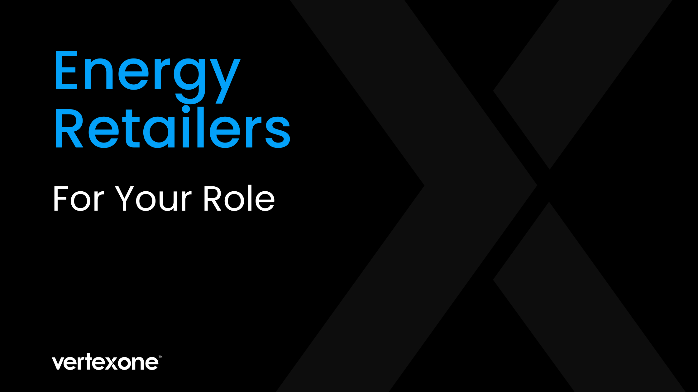 Enhance Billing Efficiency | Empower Energy Retailers with VertexOne